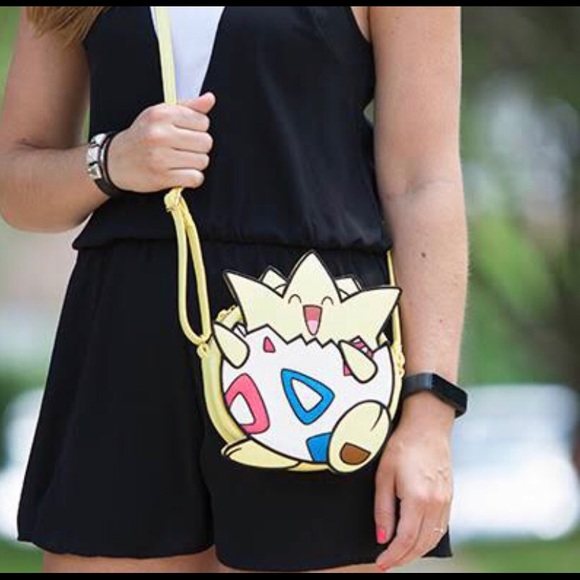 Pokemon | Bags | Togepi Crossbody Bag Purse Vegan Leather | Poshmark